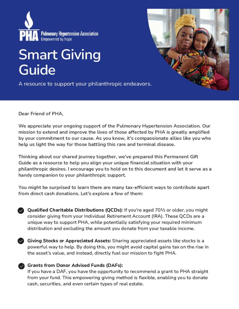 Smart Giving: Donations That Work for You and PHA - PH Association